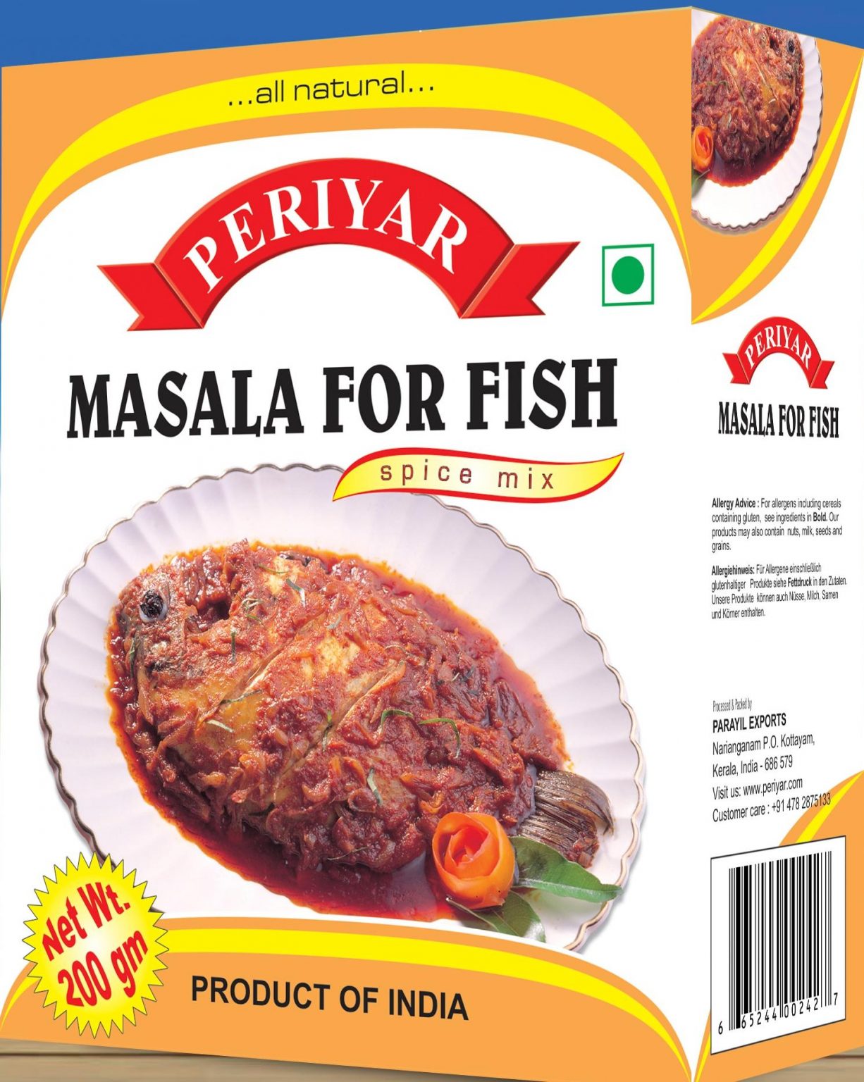 Masala for Fish | Periyar: Authentic, Quality Indian Food